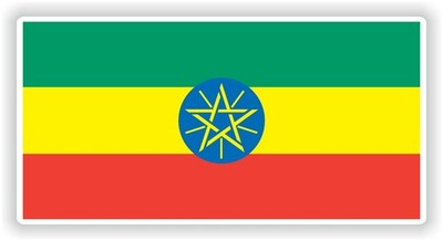 Ethiopia Flag Sticker / Vinyl Waterproof Decals Graphics | eBay