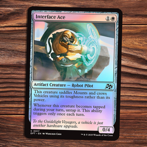 Interface Ace - FOIL - Aetherdrift - Magic the Gathering | eBay