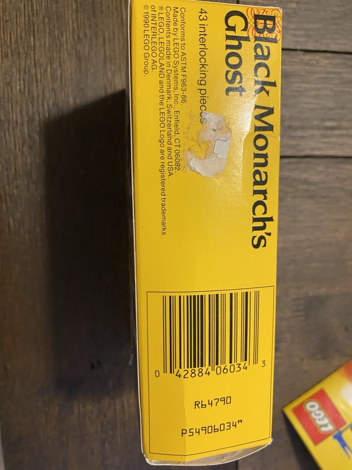 LEGO Castle: Black Monarch's Ghost (6034). 100% Complete With Box ...