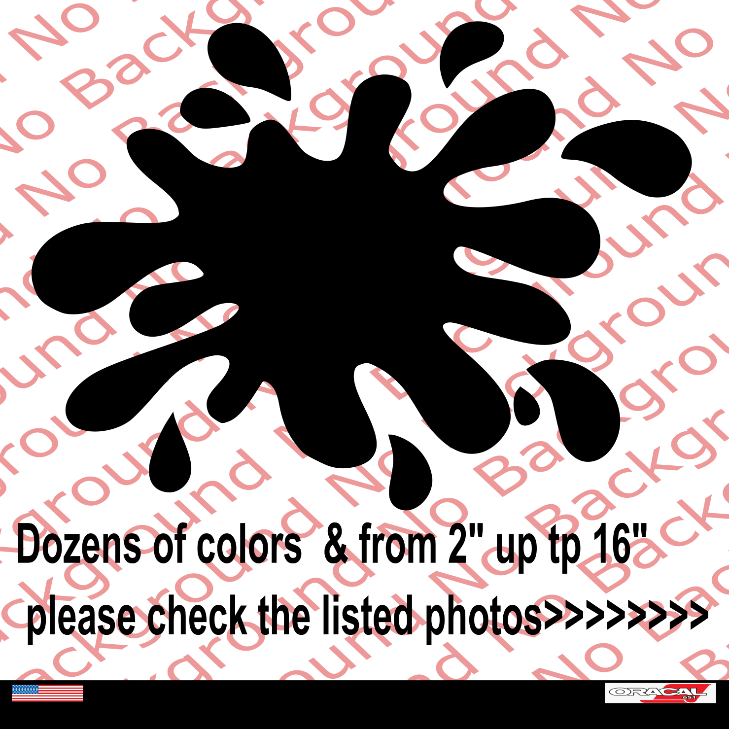 Paint Splatter Sticker Vinyl Decal - Paintball Splat Shot Wall Car ...