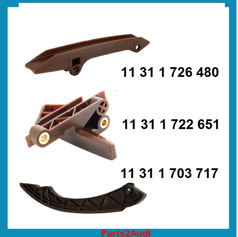 BMW Engine Timing Chain Guide Rail Kit Set 3pcs For BMW 323i 325i 530 ...