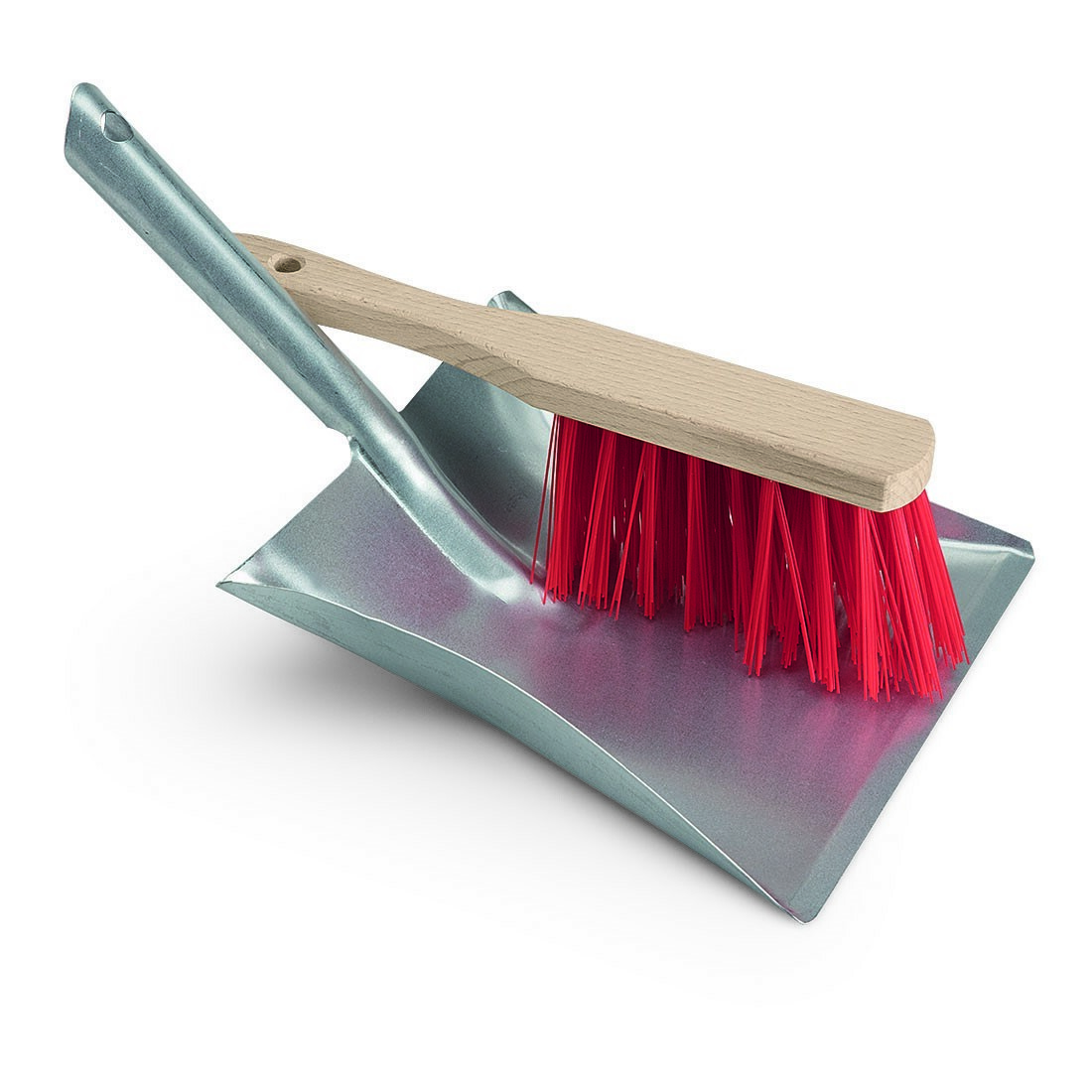 1-10 Kehrgarnitur Metall Kehrblech-Sets Kehrschaufel Handfeger ...