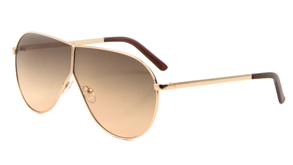 OVERSIZED SPORT PILOT AVIATOR SUNGLASSES RETRO DESIGNER FASHION CASUAL ...