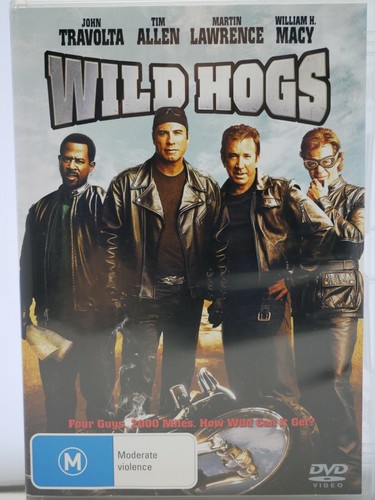 Wild Hogs DVD Tim Allen John Travolta Martin Lawrence Free Post Region ...