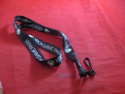 Xbox One Game Pass E3 2019 Promotional Black Lanyard Chain Promo | eBay