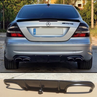 Rear Bumper Spoiler Diffusor Diffuser for Mercedes CLK W209 AMG | eBay UK
