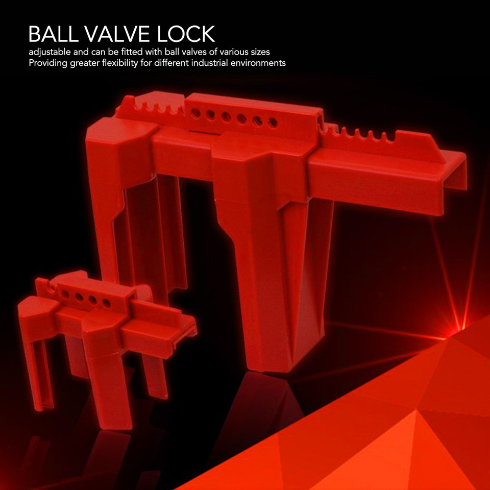 Adjustable Ball Valve Lock Heavy Duty Ball Valve Handle Lock Device ...