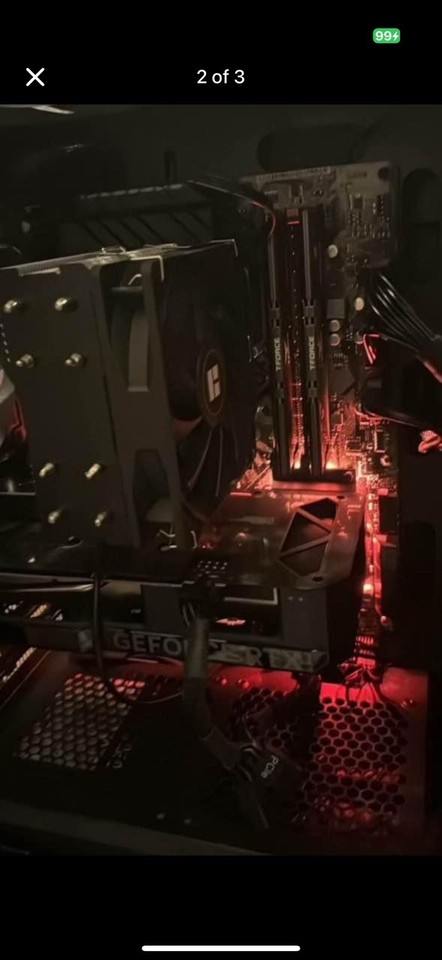 Custom Built Pc With 200$ Monitor And 1000$ Parts (keyboard Mouse) | eBay