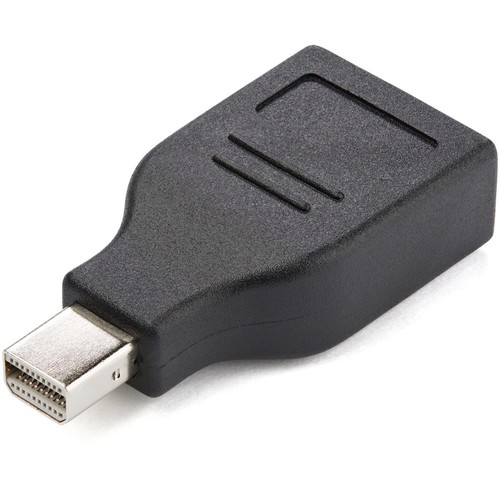 StarTech.com Mini DisplayPort to DisplayPort Adaptor Converter Black ...
