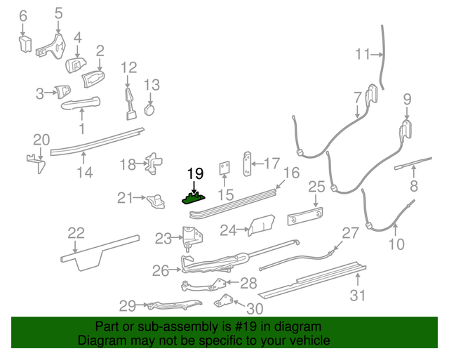 Mercedes-Benz 9067660262 Genuine OEM Wedge for sale online | eBay