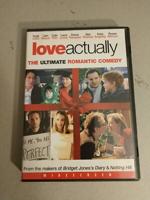 Love Actually (DVD, 2003) Hugh Grant Liam Neeson Alan Rickman Colin ...
