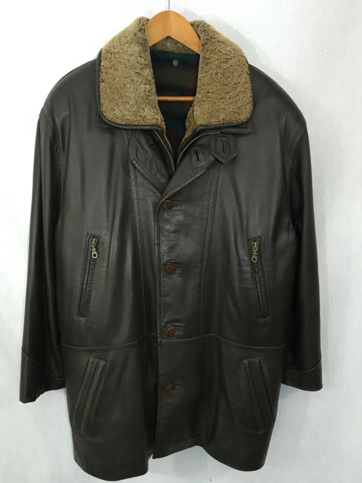 Toppolino leather jacket , removeable lining with fle… - Gem