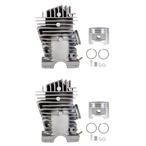 2 Pcs 1127 020 1216 For MS290 MS310 029 039 Big Bore Cylinder Piston ...