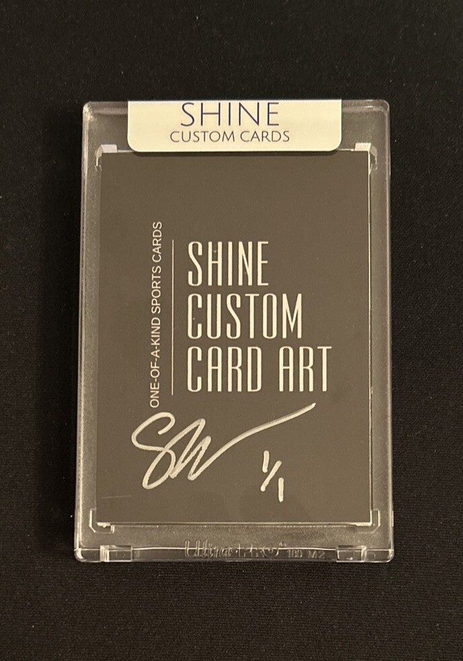 Tiger Woods Red Checkerboard Nike Swoosh Created By SHINE Cards -Read | eBay