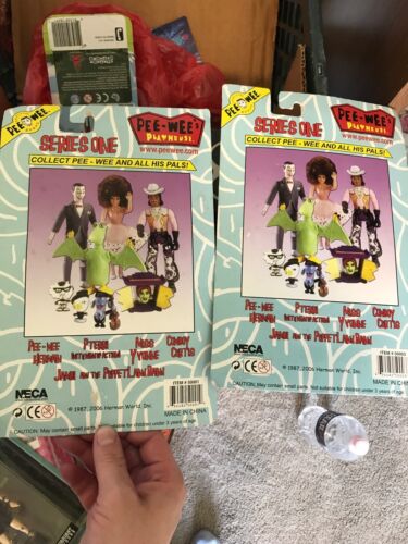 NECA Pee Wee's Playhouse Cowboy Curtis Poseable Figure Toy MOC 2006 for ...