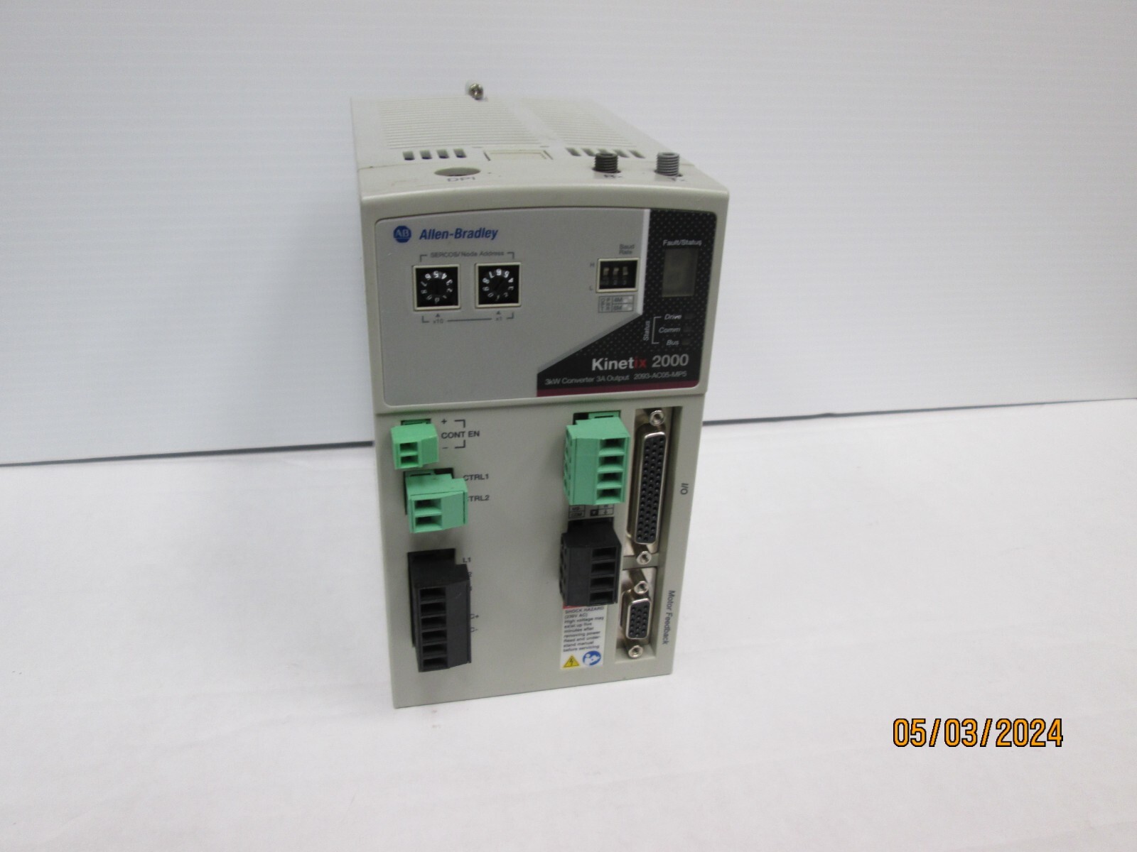 ALLEN BRADLEY KINETIX 2000 - 2093-AC05-MP5 INTEGRATED AXIS MODULE | eBay
