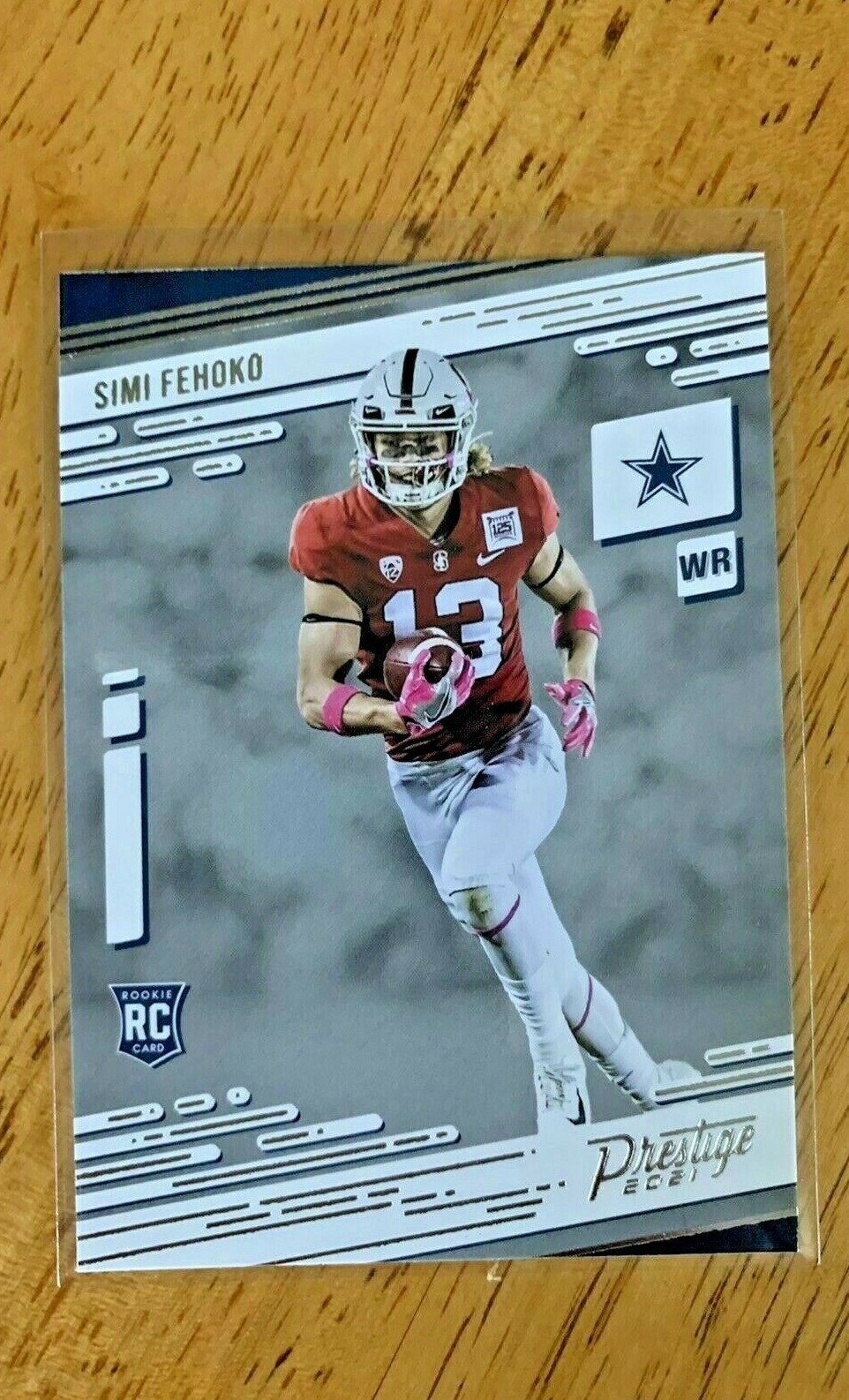 Simi Fehoko #286 Rookie Card 2021 Panini Prestige Dallas Cowboys MINT ...