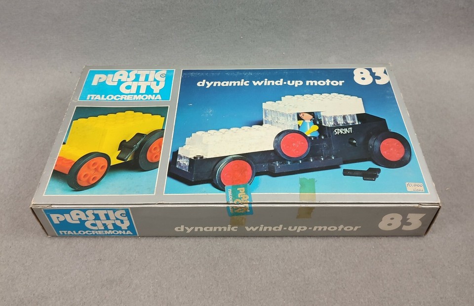 Plastic City Wind Up Motor Italocremona 86 New Vintage Plastic | eBay UK