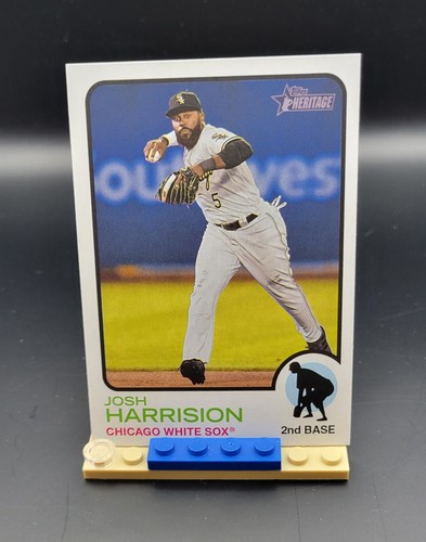 2022 Topps Heritage High Number Josh Harrison #717 SP Short Print White ...