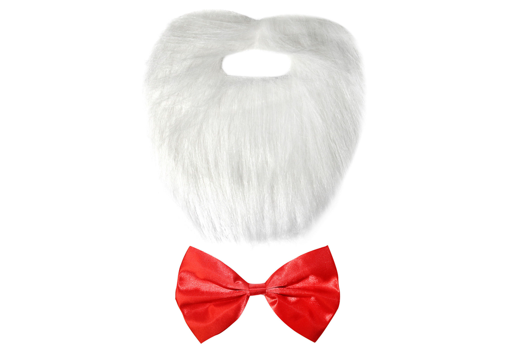 World Book Day Dickie Bow Mr Tie Stink Fancy Dress Costume White Beard ...