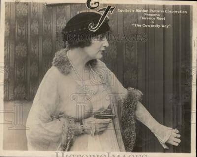 1915 Press Photo Actress Florence Reed in "The Cowardly Way" - uuz00886 ...