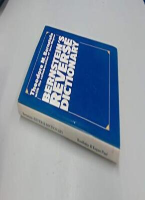 Reverse Dictionary. 071008367X | eBay