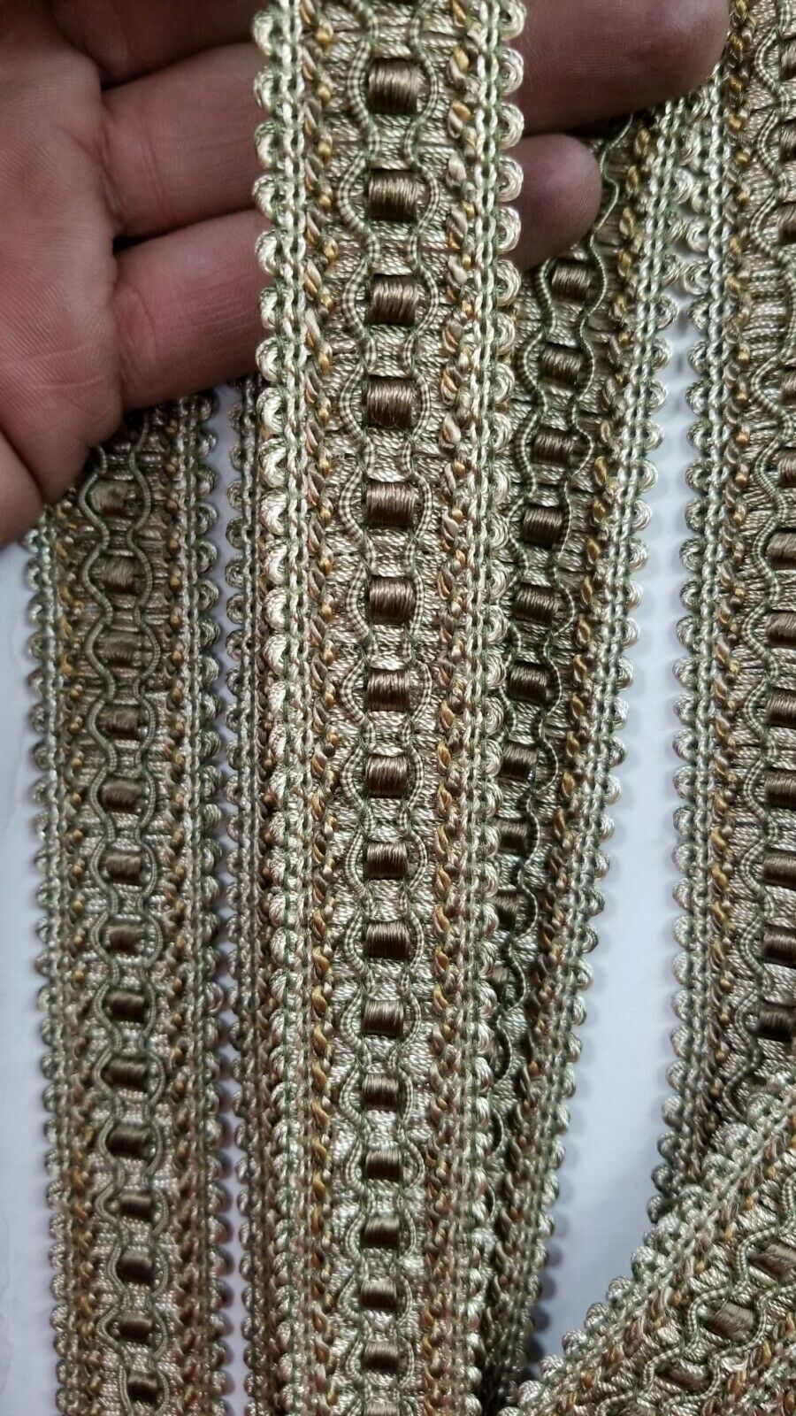 1 inch braided fancy gimp sold by yards | eBay