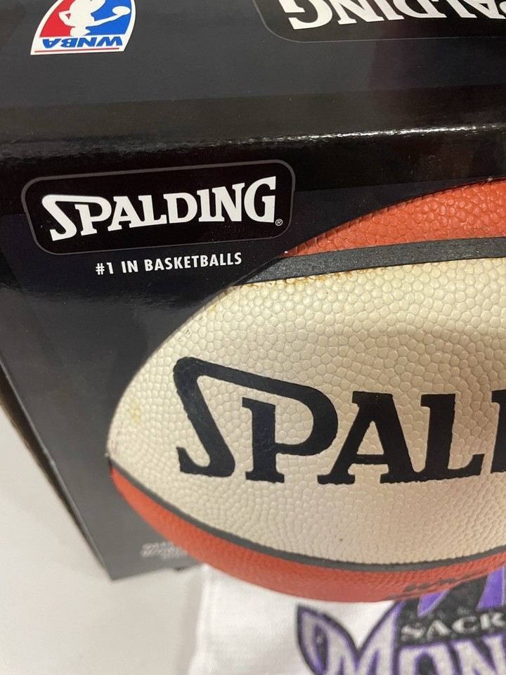 NEW Bundle Spalding WNBA Official Game Ball Basketball Sacramento ...