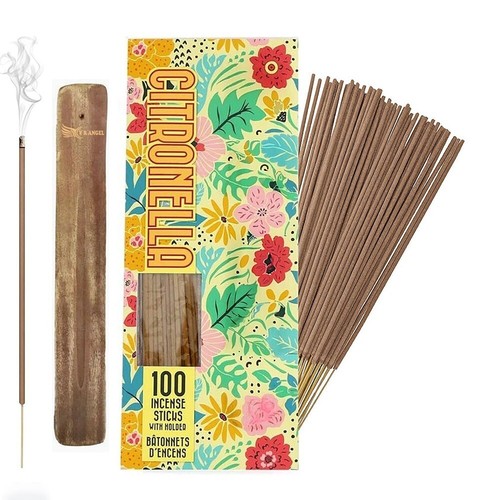 Citronella Incense Sticks & Holders Outdoor Garden Anti Bug Fly ...