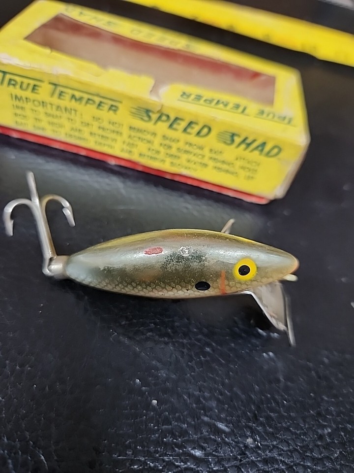 Vintage True Temper Speed Shad Lure #100 | eBay