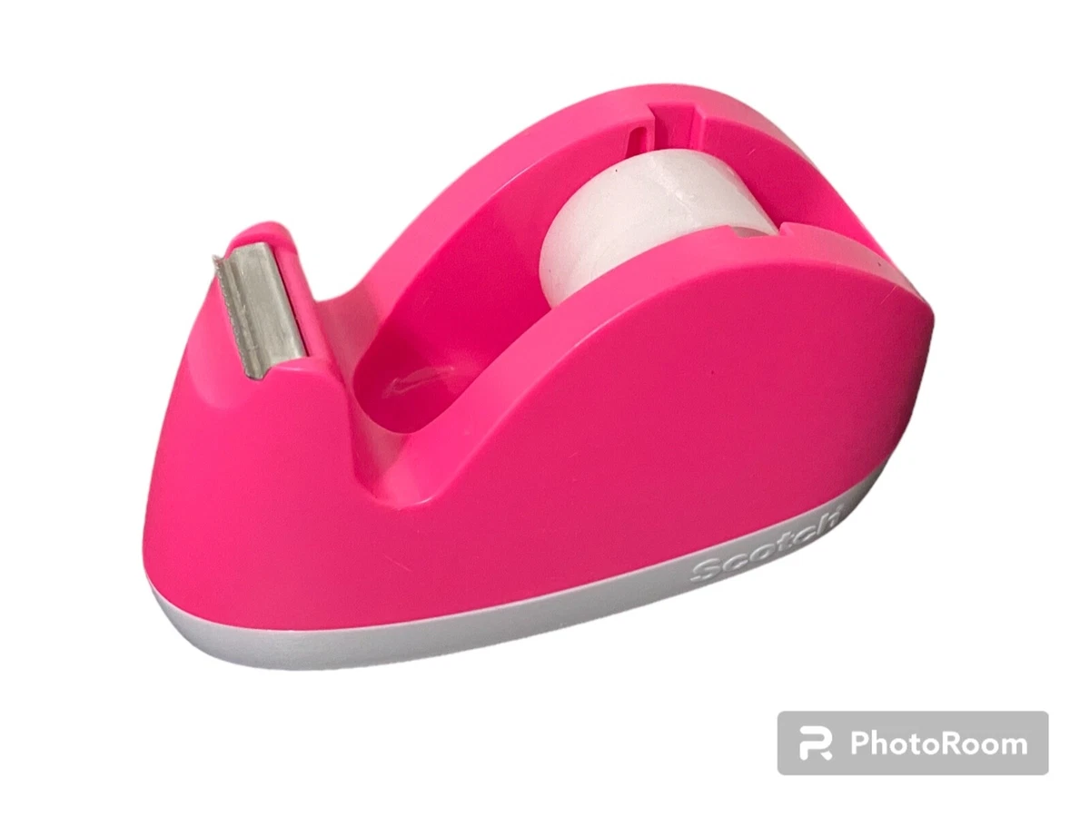 Scotch Tape Dispenser Pink