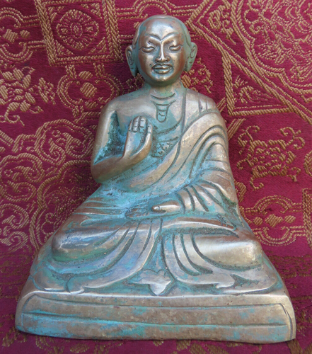 Antique Master Quality Handmade Bronze Tibetan Guru Lama Rupa, Nepal | eBay