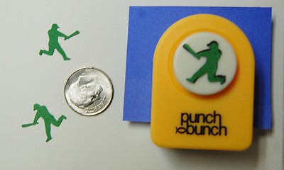 Small Punch Bunch BASEBALL PLAYER Paper Punch-Quilling-Cardmaking ...