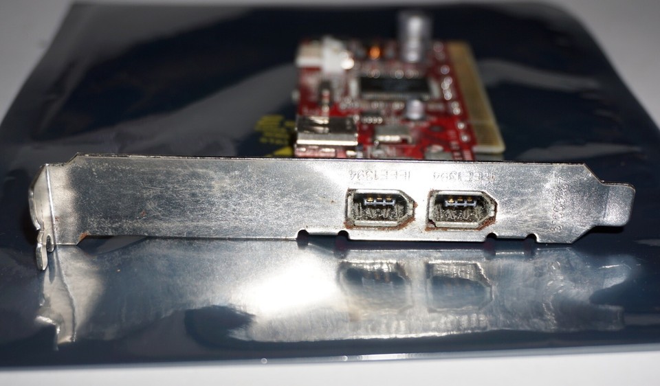 Pinnacle Systems Booster 2B 3-port (2+1) Firewire PCI Adapter Card ...