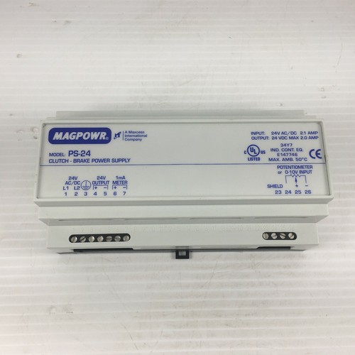 MAGPOWR PS-24 Clutch Brake Power Supply | eBay