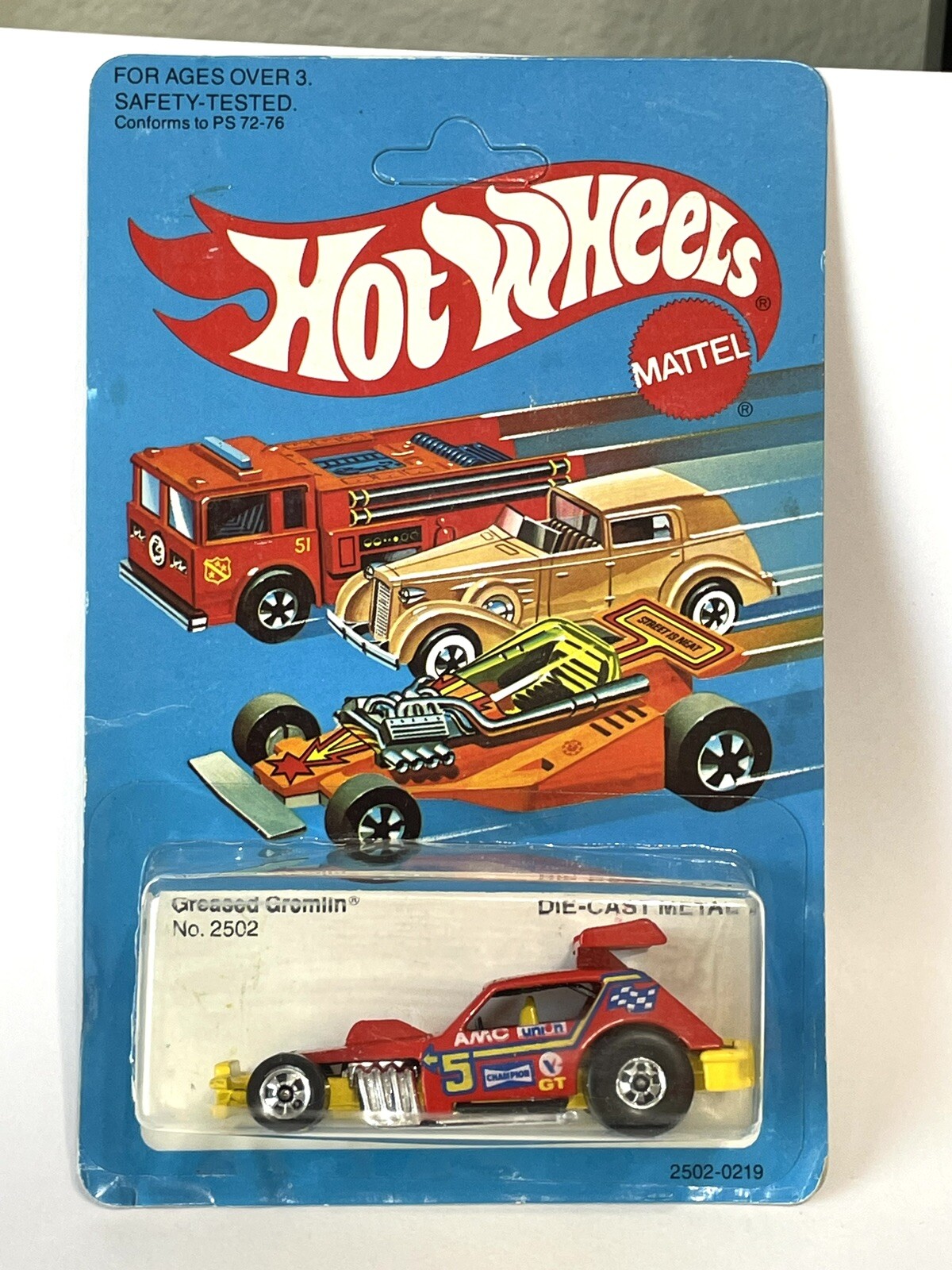 1982 Hot Wheels Mainline AMC Greased Gremlin Red 1/64 scale Diecast | eBay