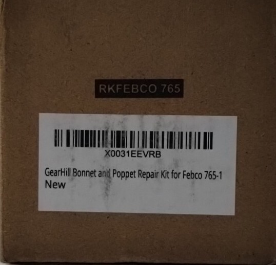 For Febco 765 BONNET POPPET REPAIR KIT 1 &1-1/4 905212 back flow PVB ...