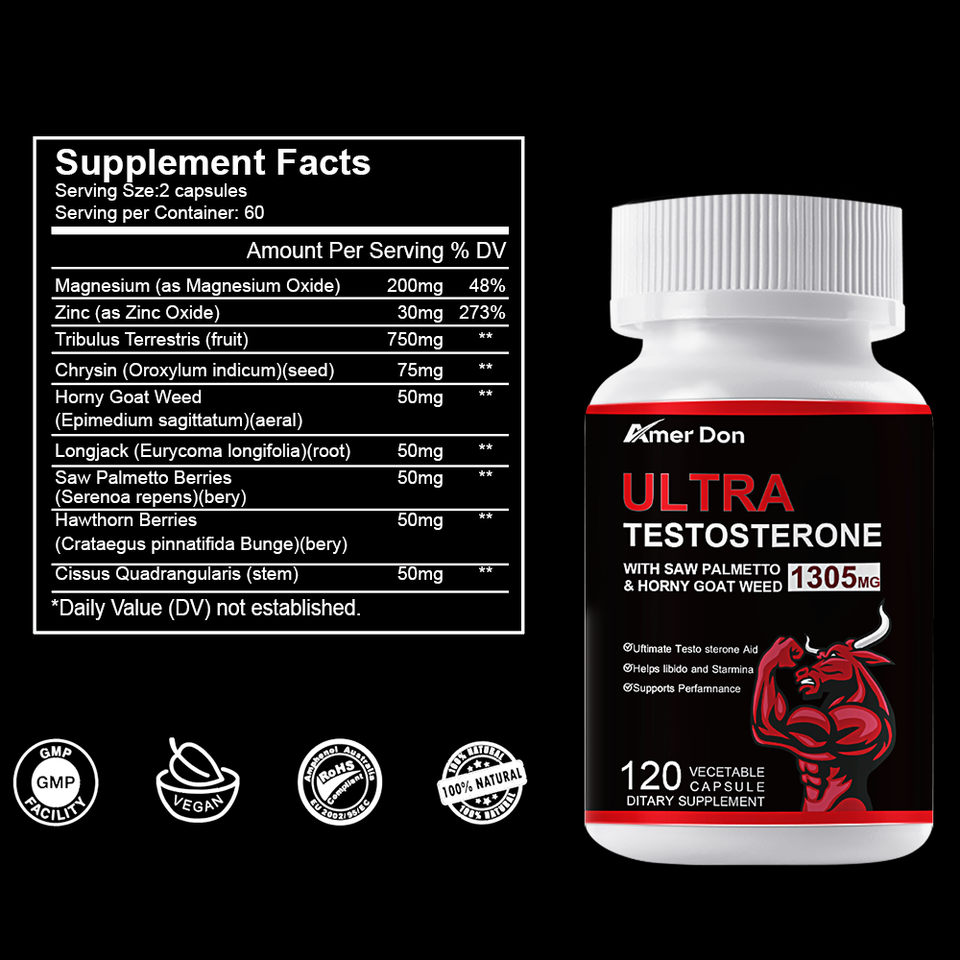 Boost Testosterone, Male Enhancement Pill,Endurance Boost Sex Drive ...