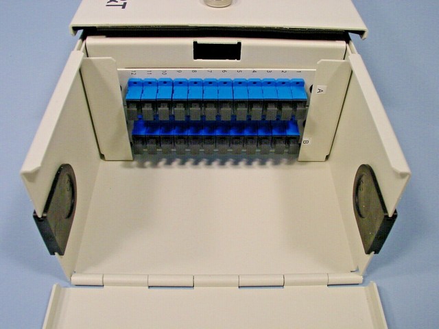 Corning WB424P12-3C-3RHATT Wall Mount Building Terminal White AT&T for ...