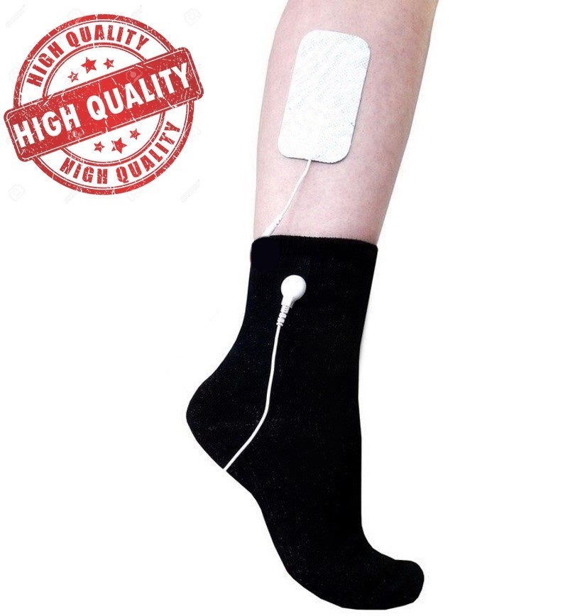 Tens Machine Arthritis Sock Electrodes for Painful Feet/ Socks for tens ...