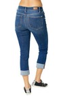 Judy Blue Womens Mid Rise Vintage Cuffed Denim Capris | eBay