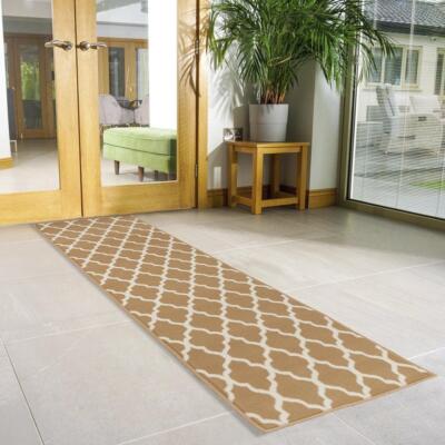 Runner Carpet Rug Long Hard Wearing Hessian Back Stair Kitchen Mat ...
