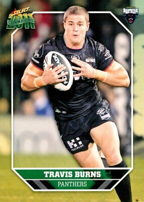 2011 PENRITH PANTHERS NRL Card TRAVIS BURNS | eBay