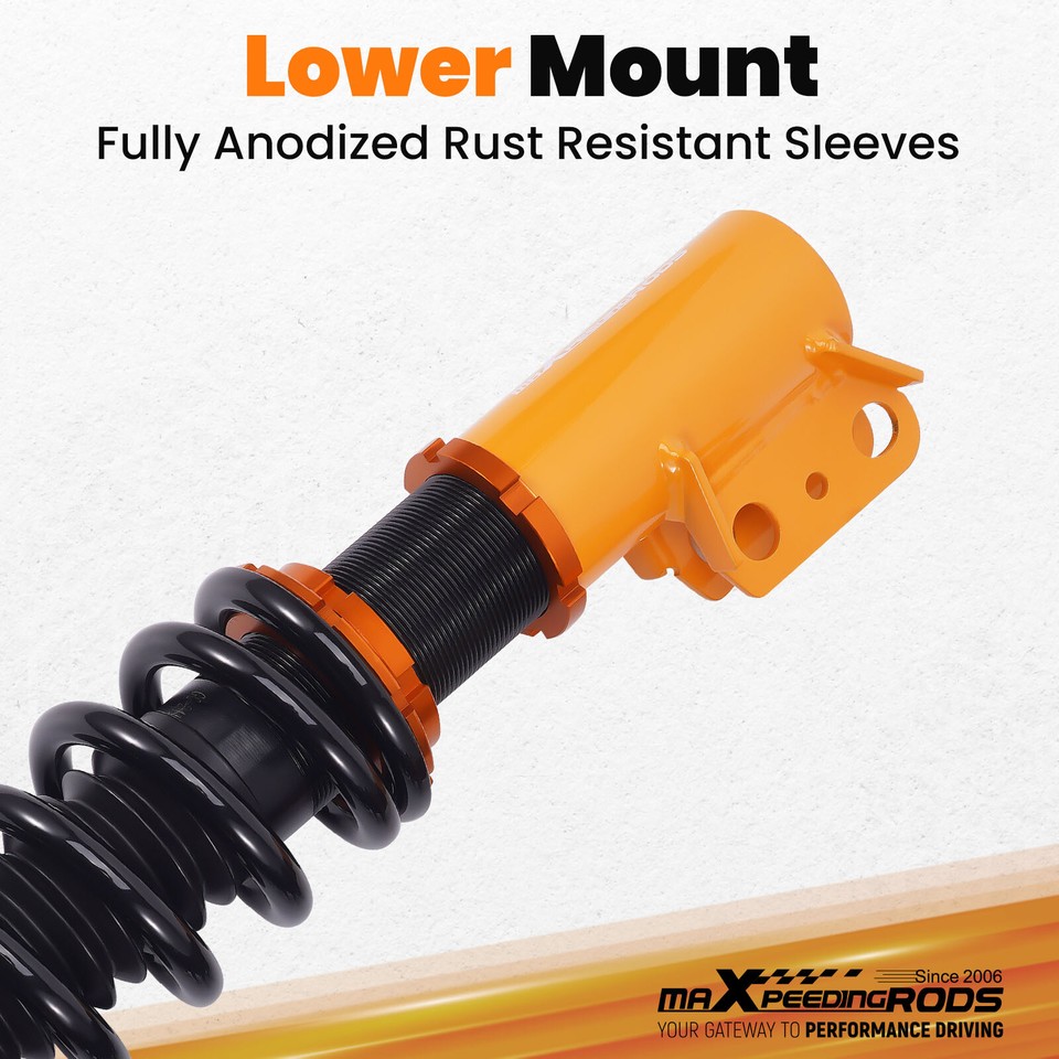 Racing Coilovers Kits for Ford Mustang 4th 94-04 Adj. Height + Control ...