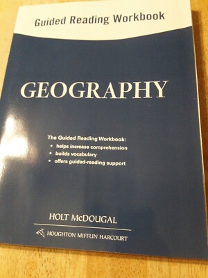 Geography: Guided Reading Workbook by Holt McDougal Book 9780547519517 ...