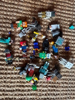 Assorted Minecraft Action Figures & Accessories Lot | eBay UK