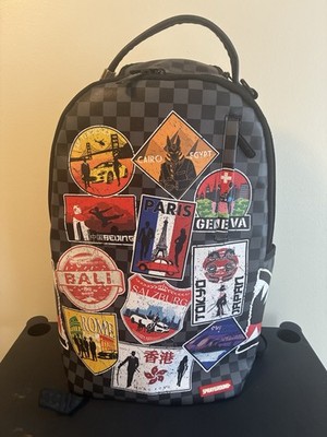 Sprayground Rare Limited Edition Backpack Different Countries Mint ...