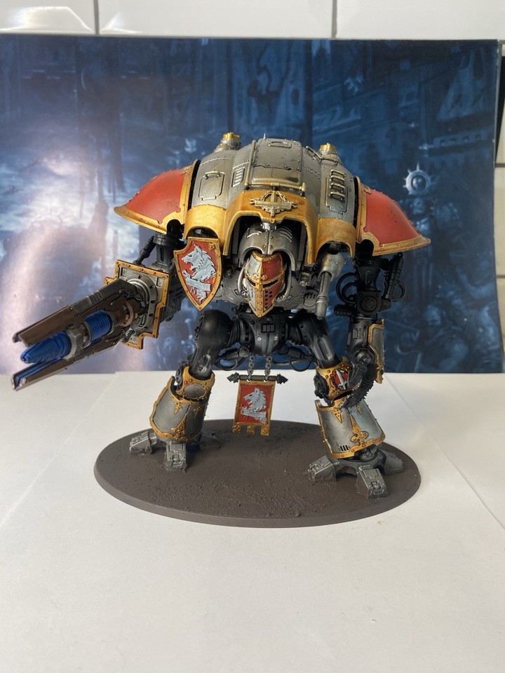Imperial Knights Knight Canis Rex Well Painted bundle Warhammer 40k GW ...