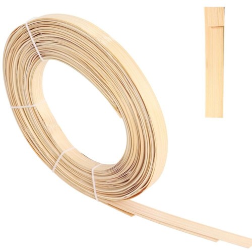 7pcs Flat Cane Reed Wide Strips Coil Flat Reed Coil Flat Reed Strips ...