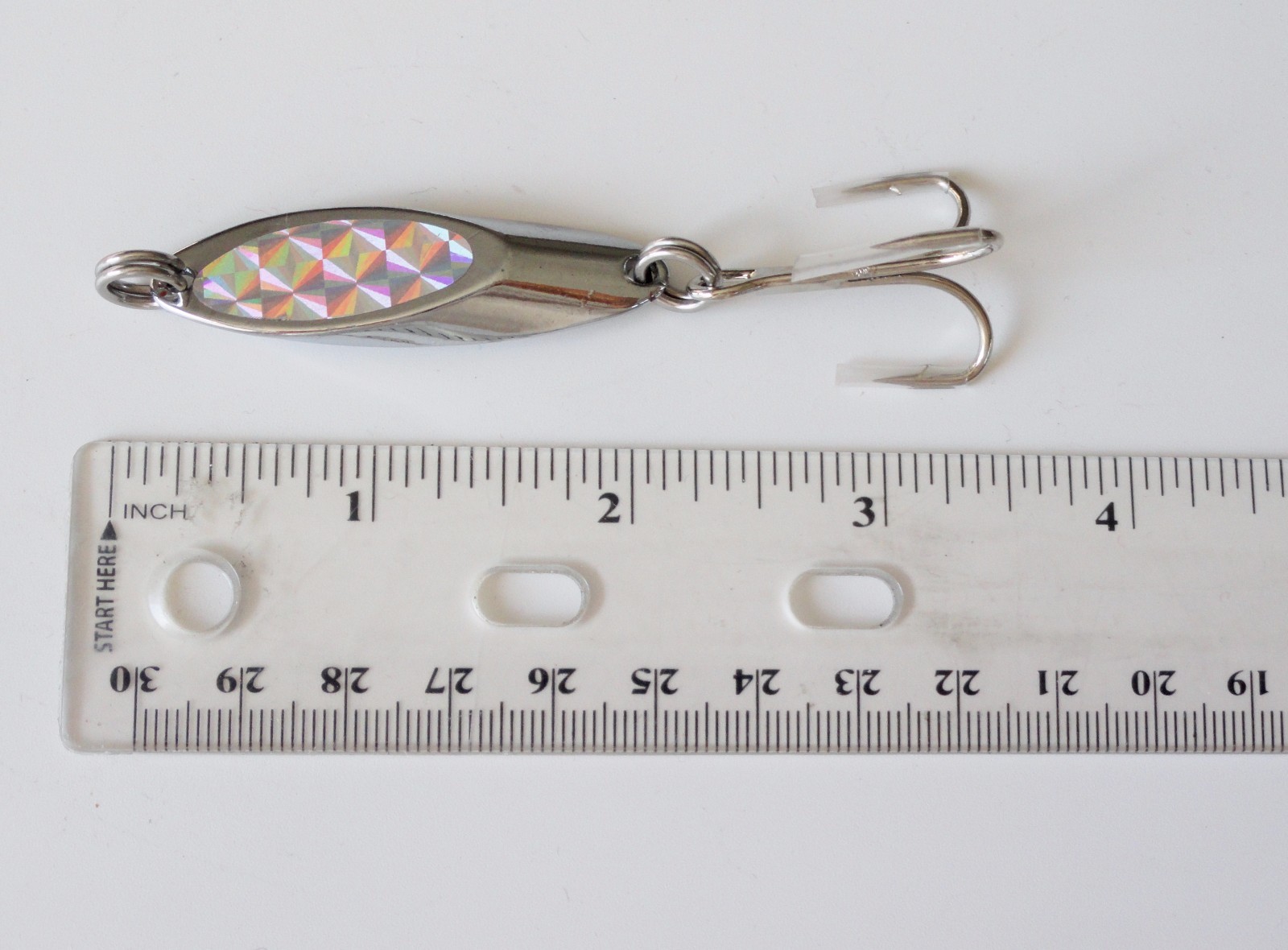 3-50 pcs 1/2oz Kast Spoons Silver Holographic Saltwater Fishing Lures ...